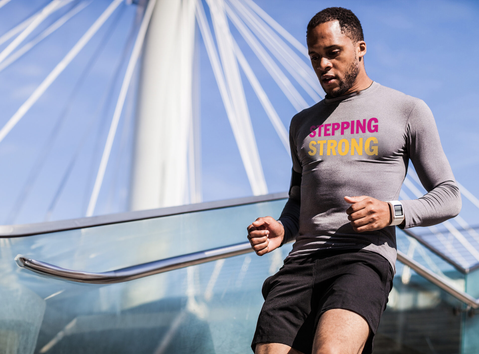 Step Up for Stepping Strong